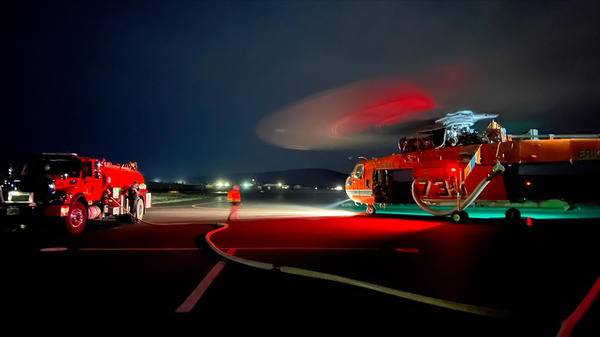 Erickson S-64 FAA certified for NVG operations | AirMed&Rescue