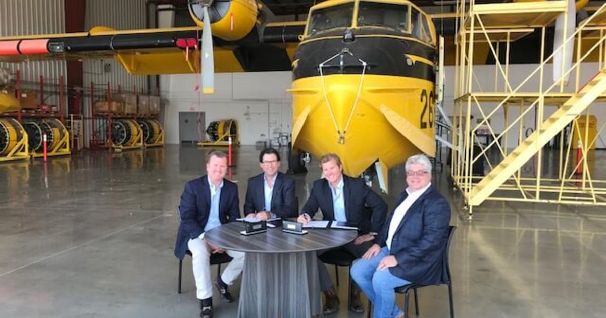 Viking CL-415 Enhanced Aerial Firefighter launch customer named ...